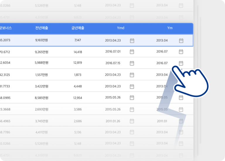IB Sheet - IBSheet8 | 데이터 그리드 컴포넌트 | Javascript UI 컴포넌트